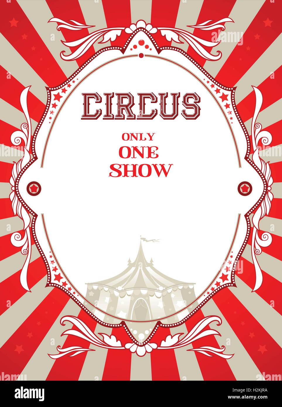 Vintage Circus Poster Template