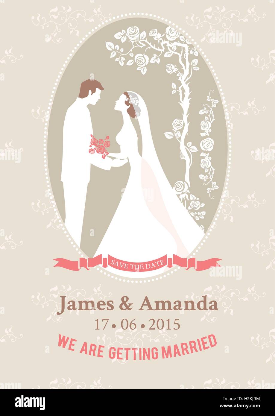 Luxury wedding reception Stock Vector Images - Alamy
