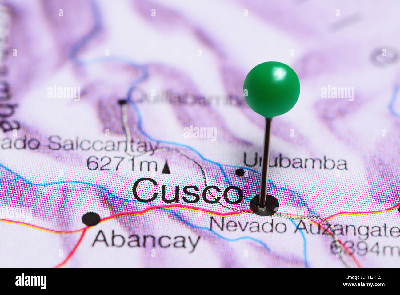 Cusco peru map hi-res stock photography and images - Alamy