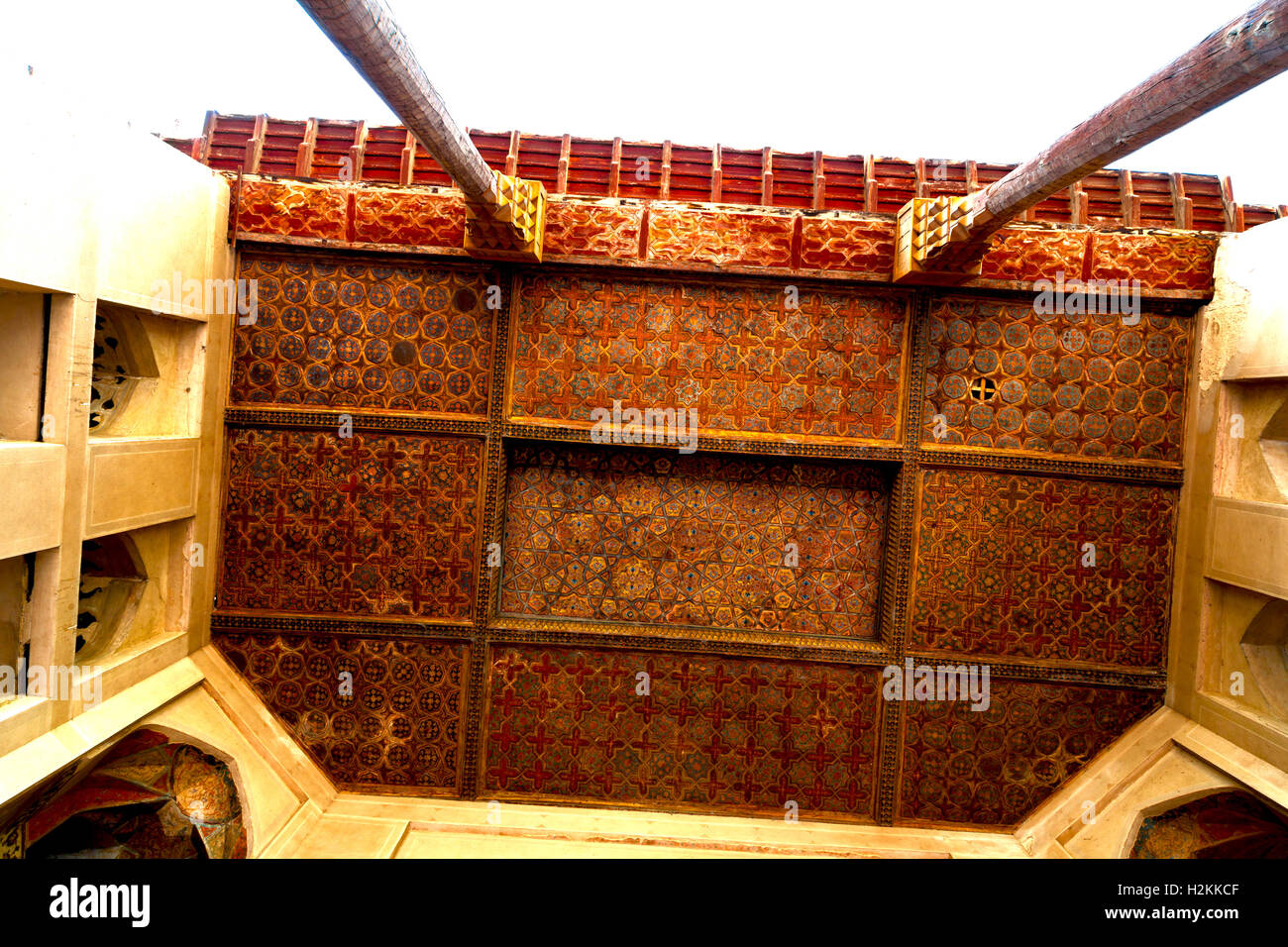 blur in iran abstract texture of the religion architecture mosque roof ...