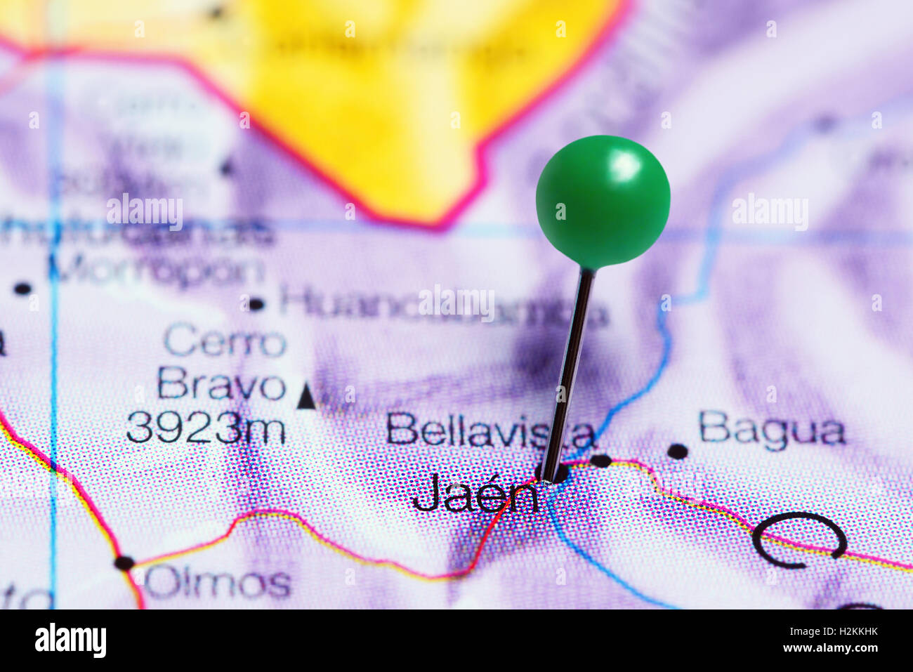 Map of jaen hi-res stock photography and images - Alamy