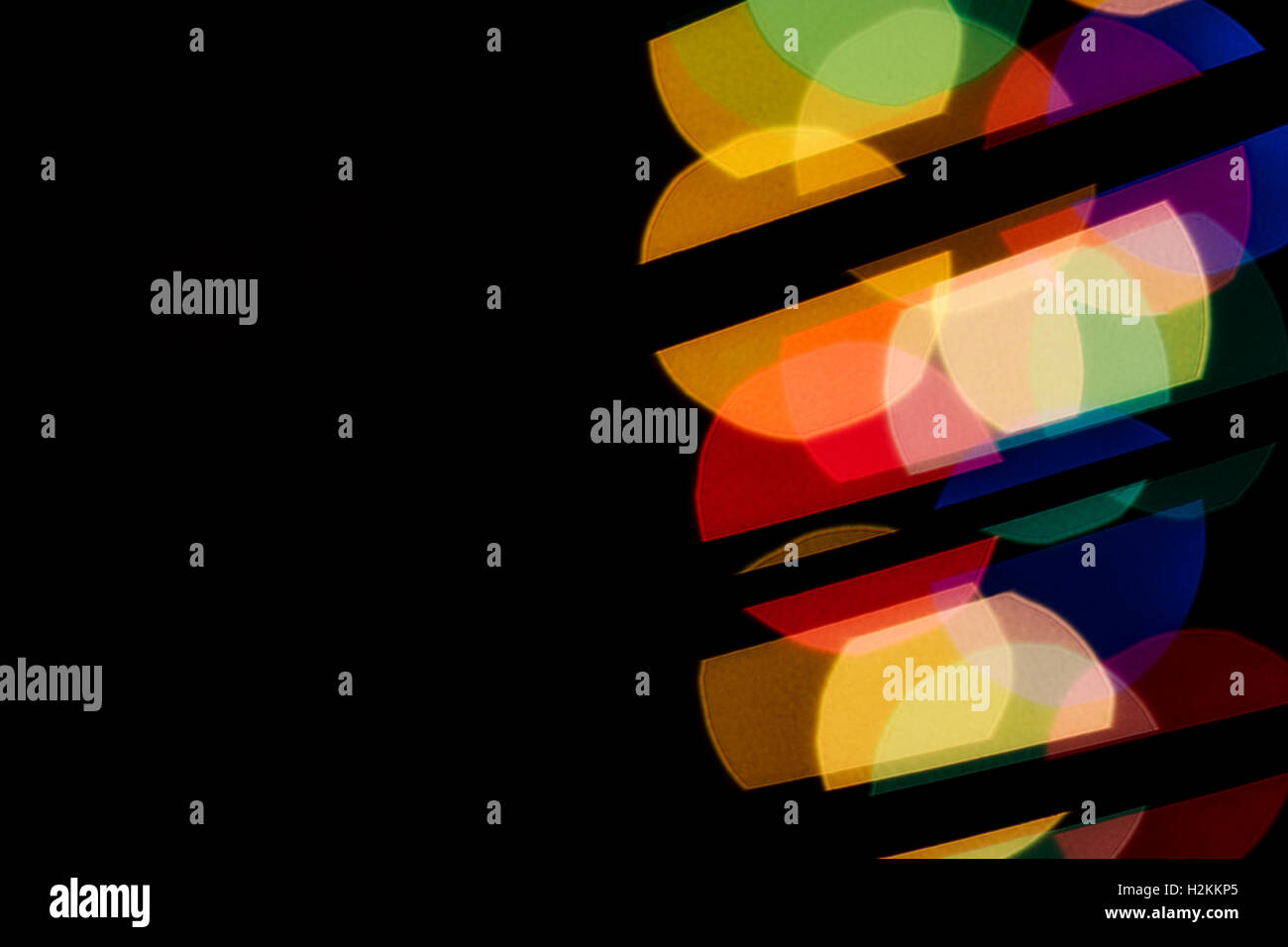 black background color in the right side of the figures Stock Photo - Alamy