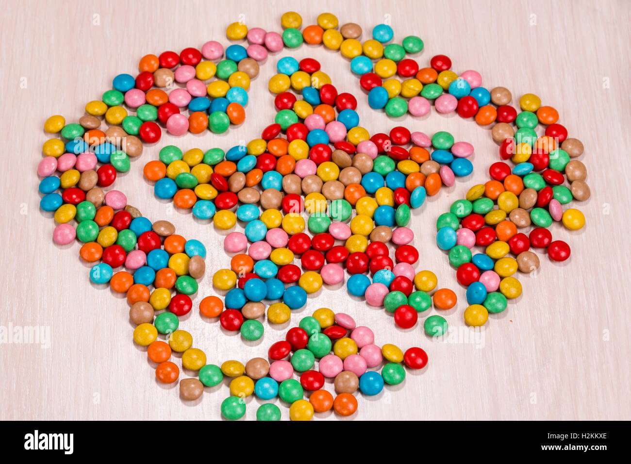 Round candy hi-res stock photography and images - Alamy