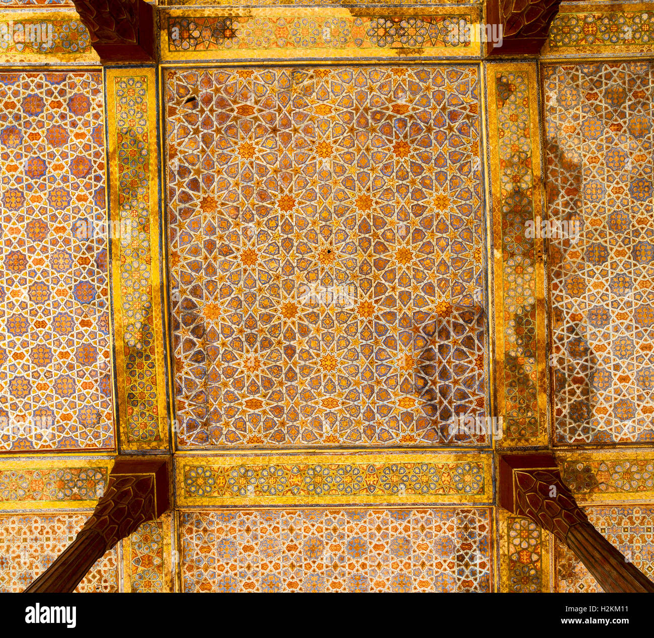 blur in iran abstract texture of the religion architecture mosque roof ...
