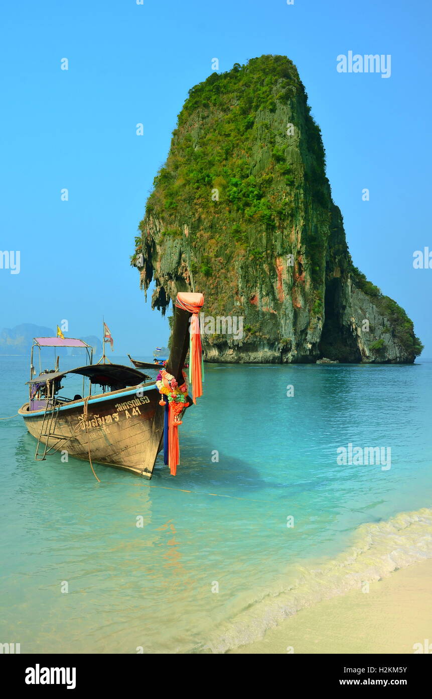 KRABI, THAILAND - March 20, 2015: Ko Rang Nok island Krabi Stock Photo ...