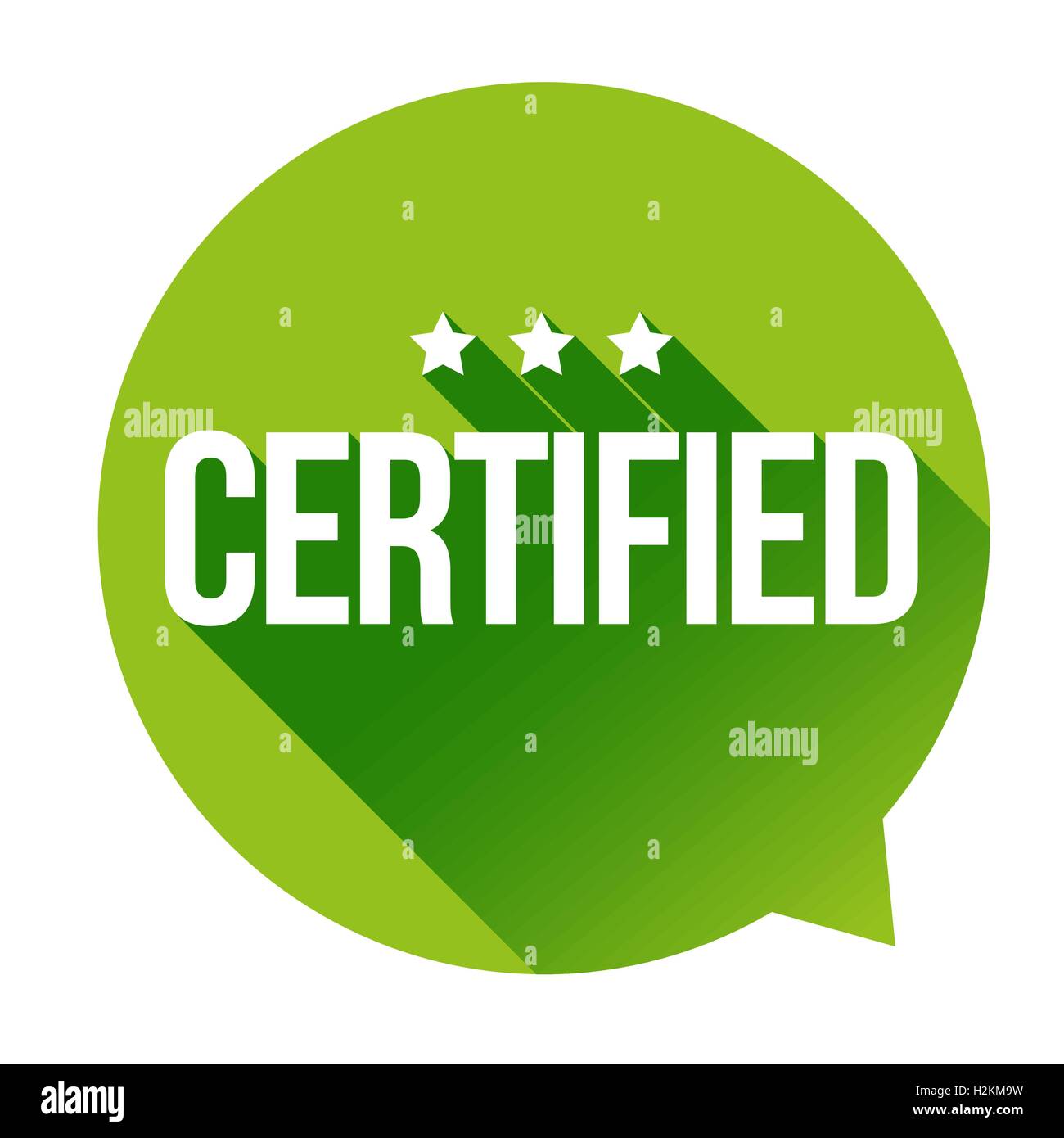 Certified sign vector Stock Vector Image & Art - Alamy