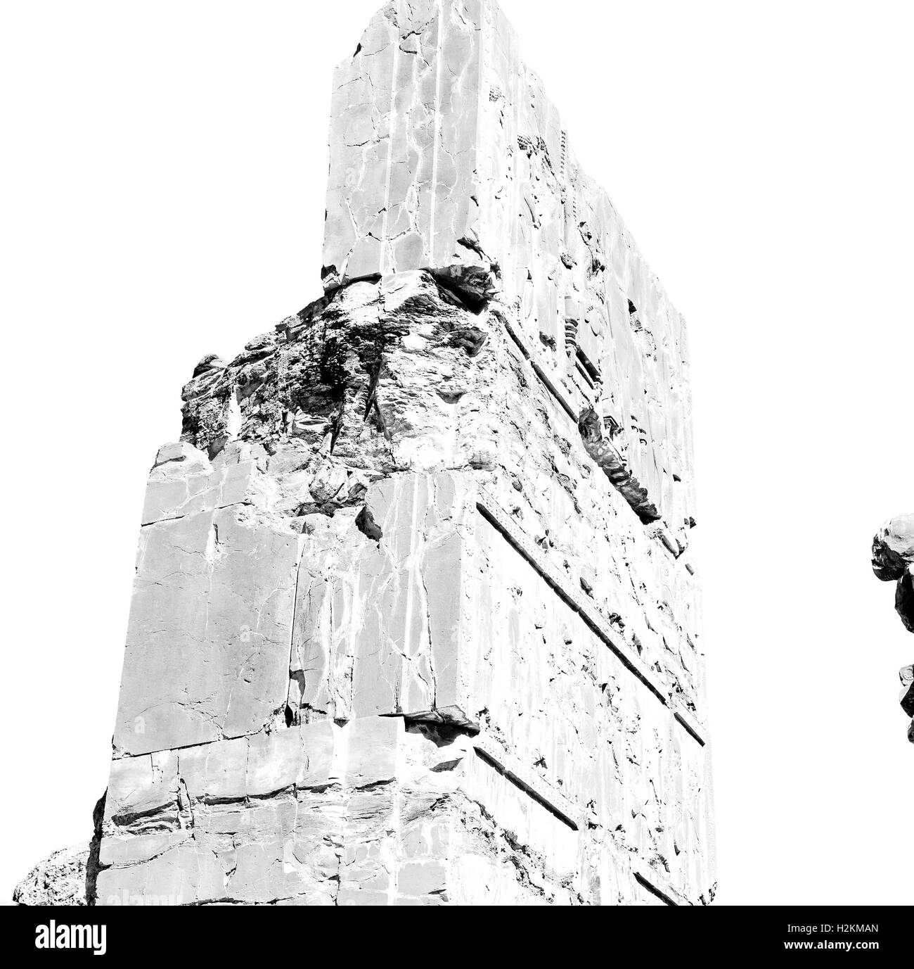 blur in iran persepolis the old ruins historical destination monuments ...