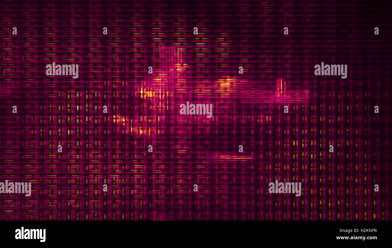 Futuristic Screen Display Pixels 10992 Stock Photo - Alamy