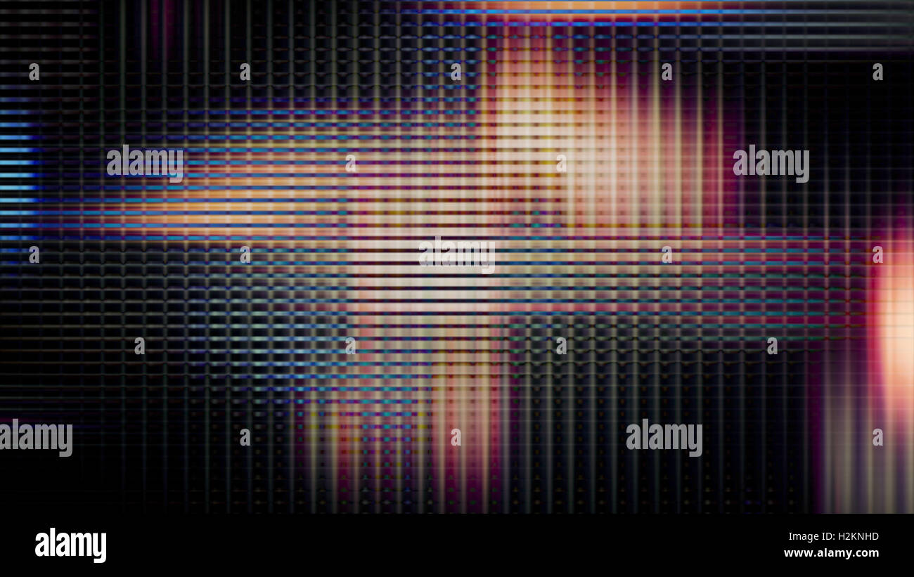 Futuristic Screen Display Pixels 10997 Stock Photo - Alamy