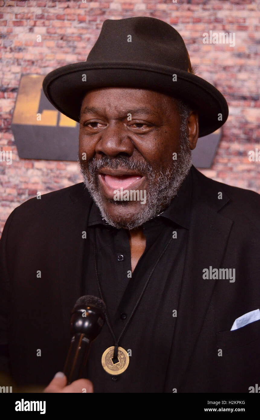 Harlem, New York, USA. 28th September, 2016. Frankie Faison attends the ...