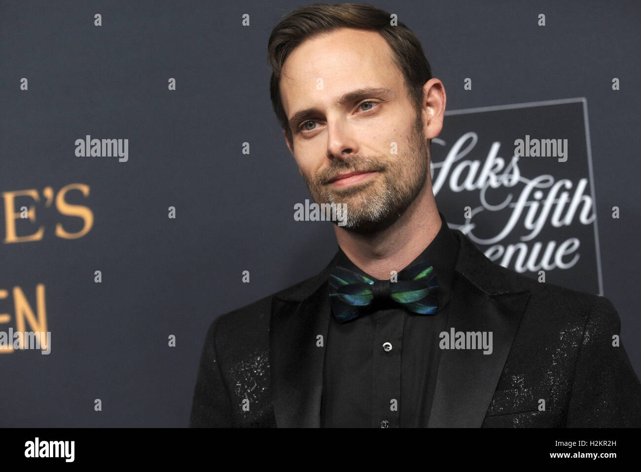New York City. 26th Sep, 2016. Ransom Riggs attends the 'Miss Peregrine ...