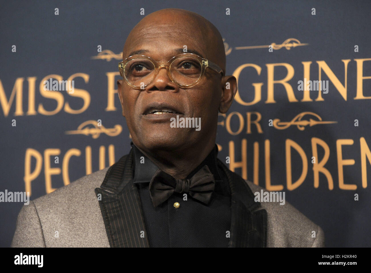 New York City. 26th Sep, 2016. Samuel L. Jackson attends the 'Miss ...