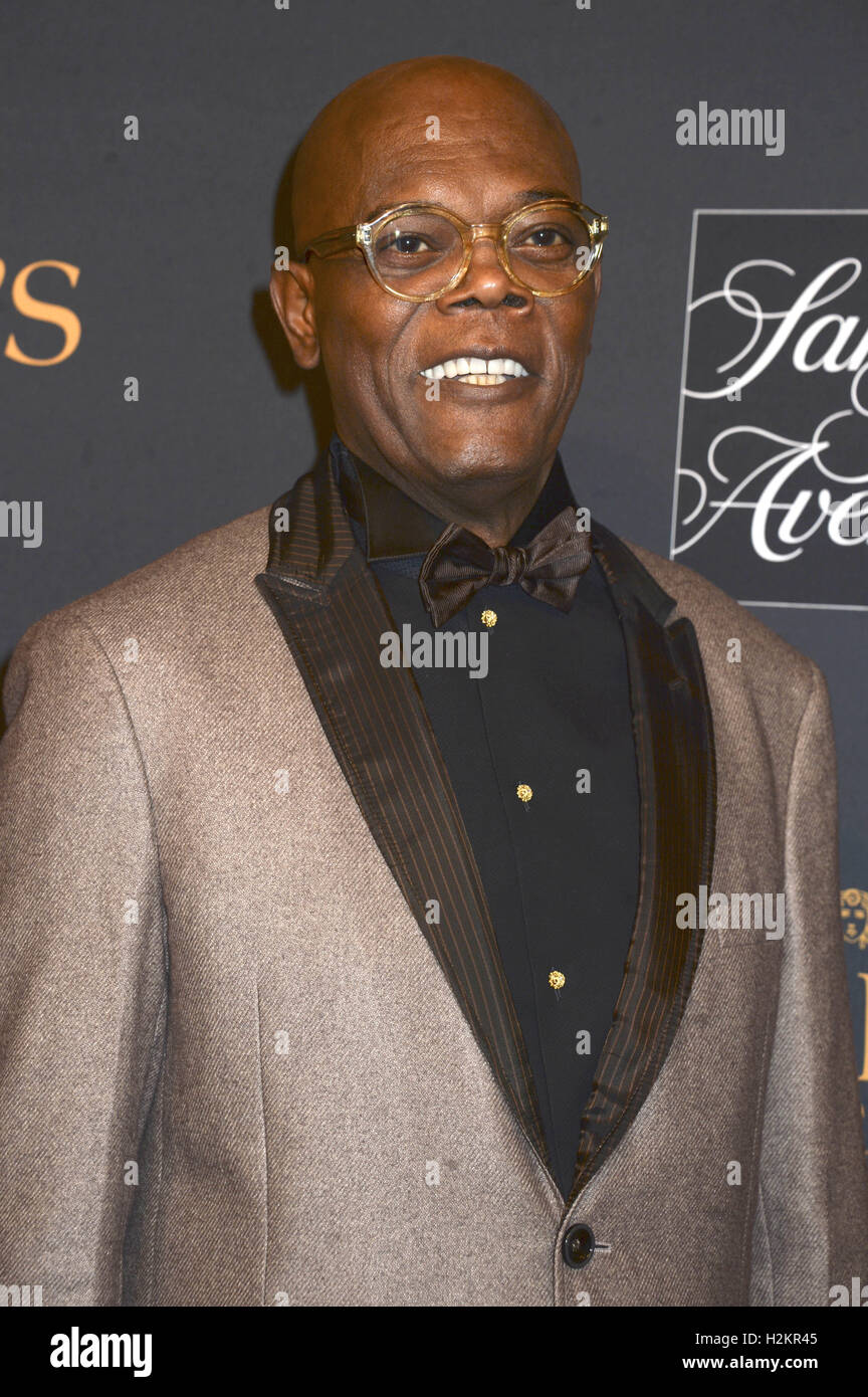 New York City. 26th Sep, 2016. Samuel L. Jackson attends the 'Miss ...