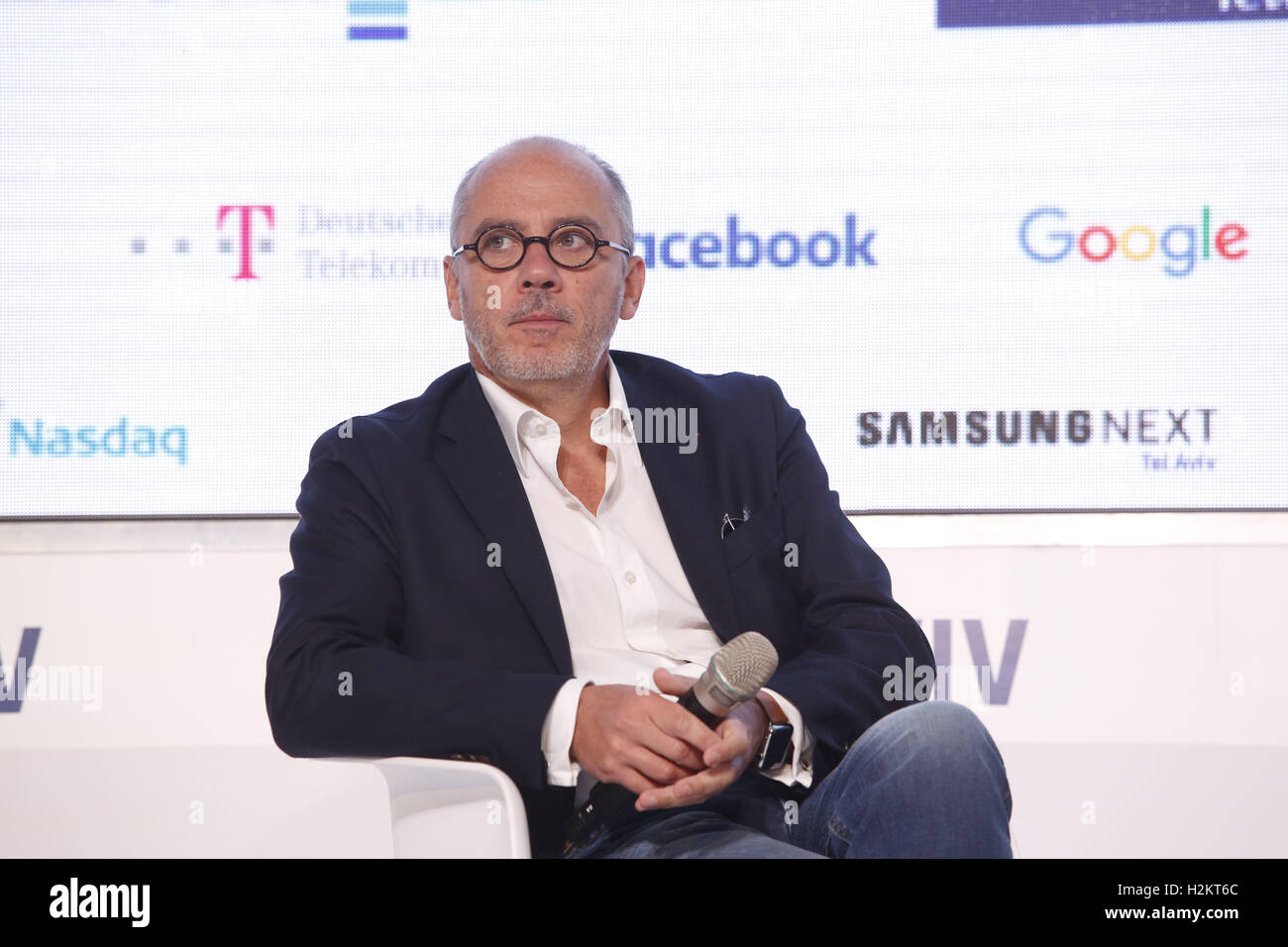 Tel Aviv, Israel. 27th Sep, 2016. St?phane Richard Chief Executive ...