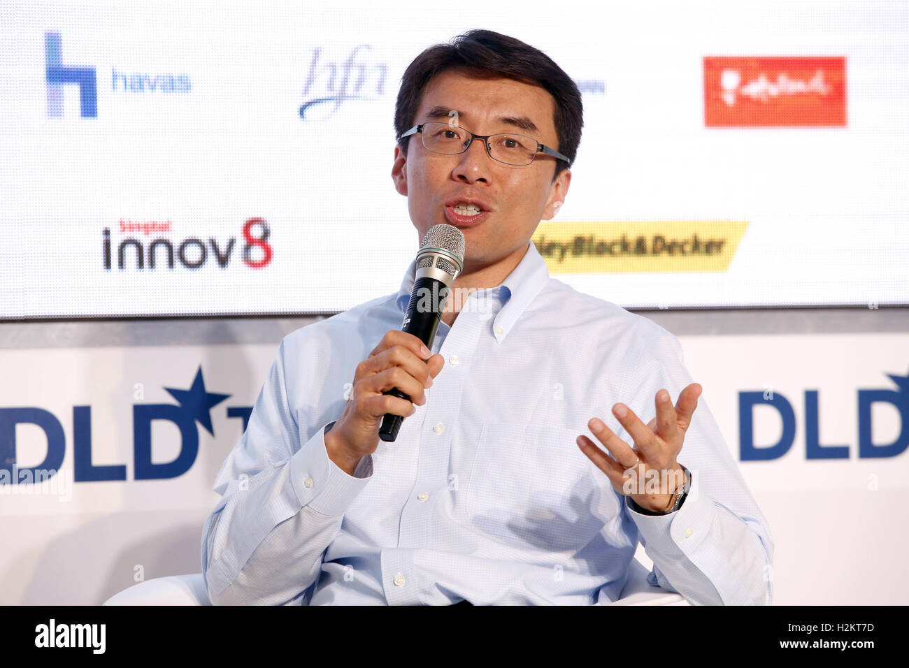Tel Aviv, Israel. 27th Sep, 2016. David Eun President, Samsung NEXT ...