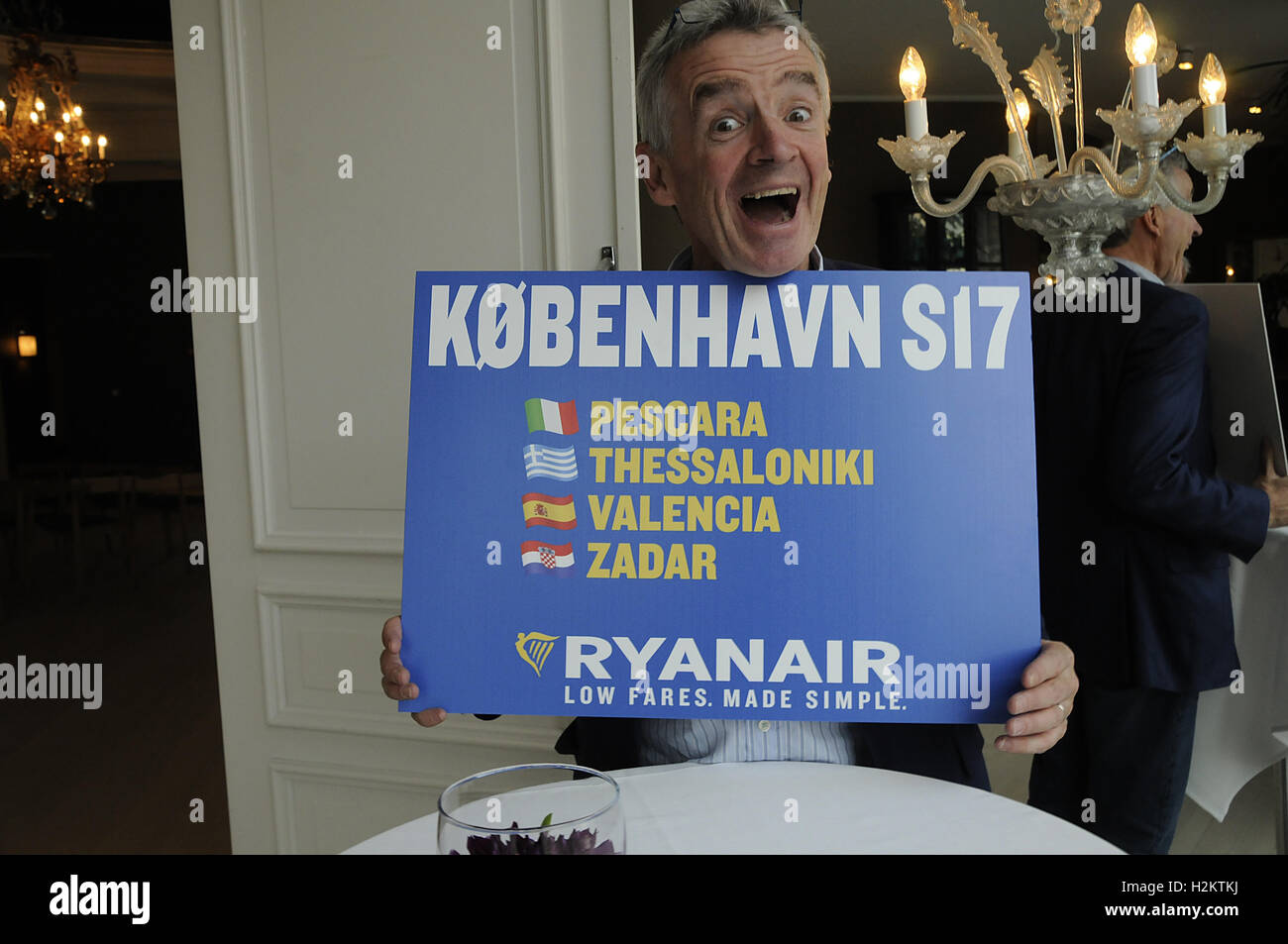 29 September 2016- Ryanair CEO Michael O'Leary Kenny Jacobs ryanair ...