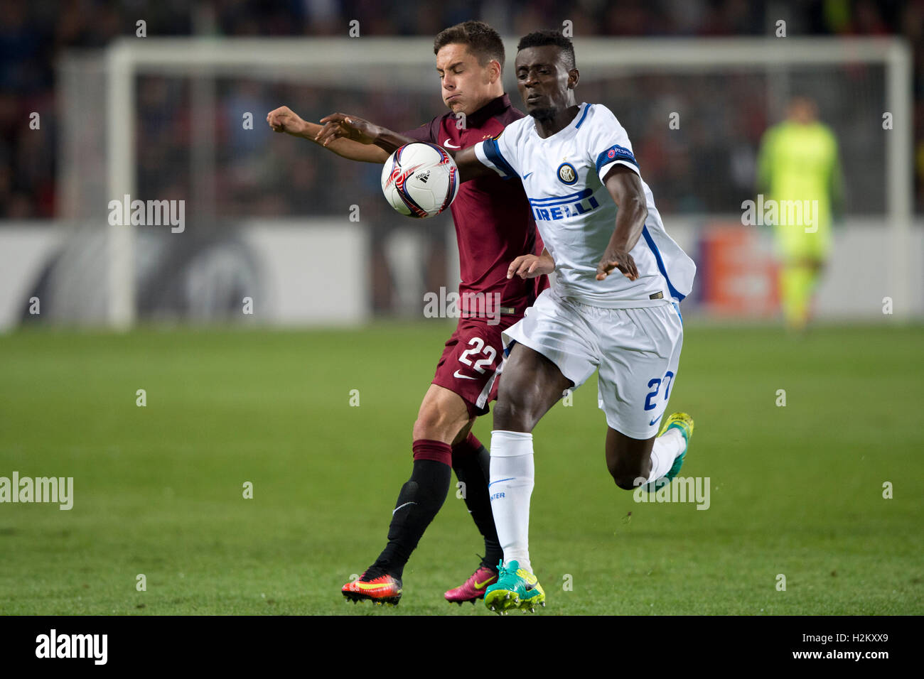 Prague, Czech Republic. 29th Sep, 2016. From left: Daniel Holzer of ...
