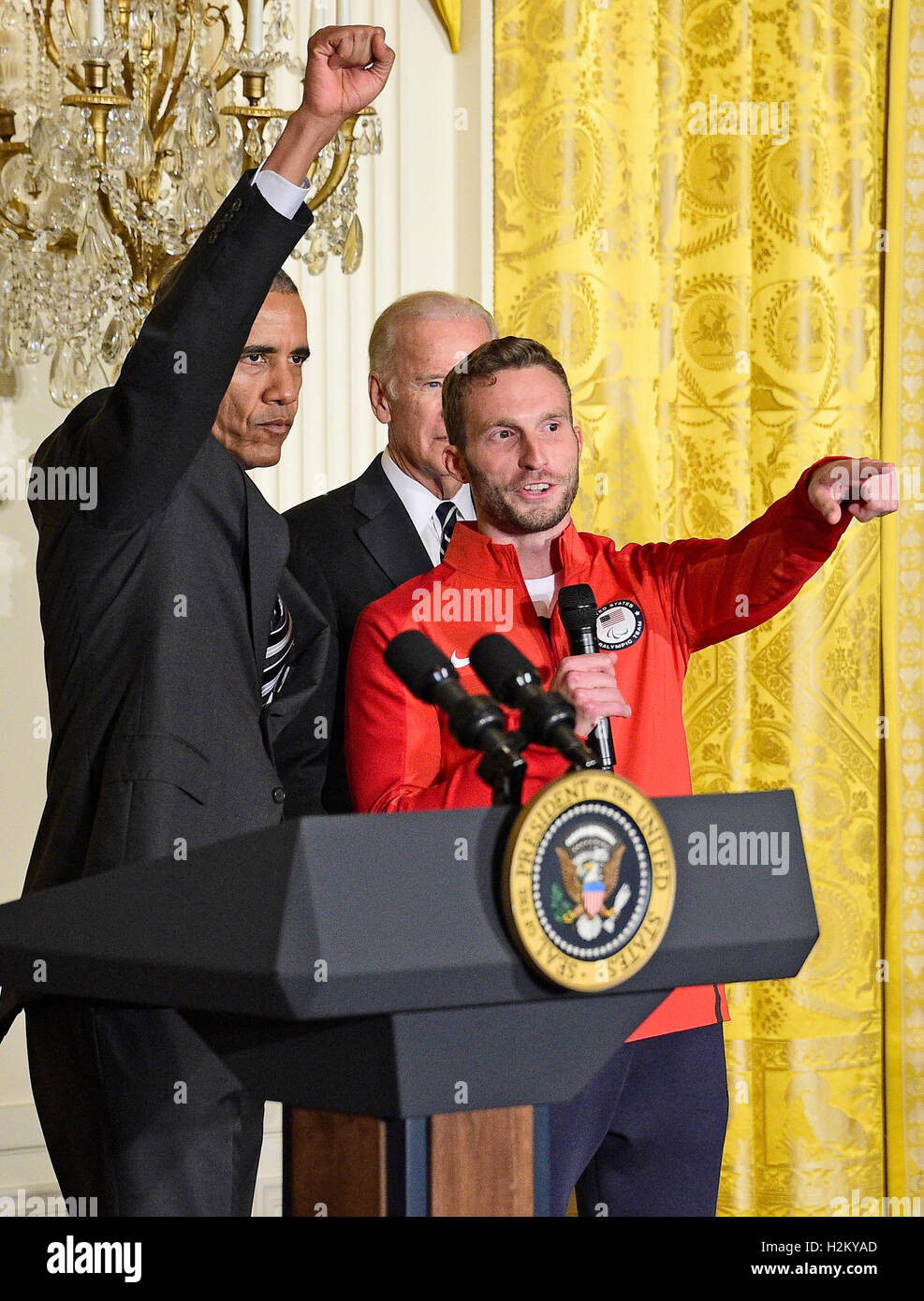 United States President Barack Obama gives a salute as US Army Staff ...