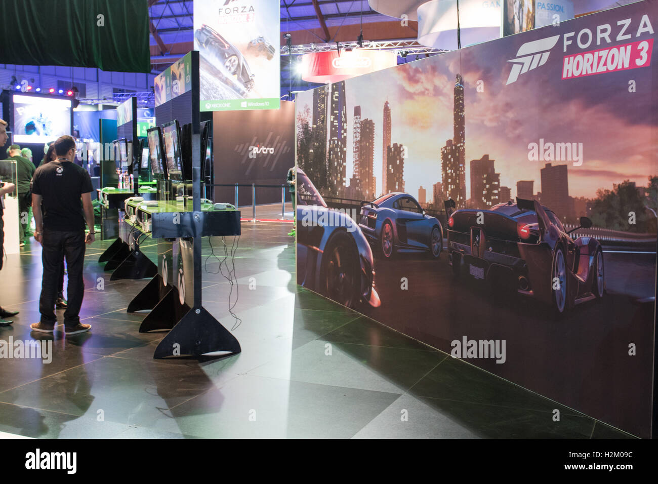 Logitech booth hi-res stock photography and images - Alamy