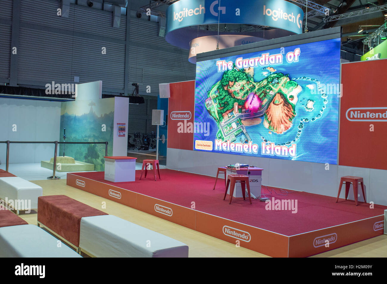 Logitech booth hi-res stock photography and images - Alamy