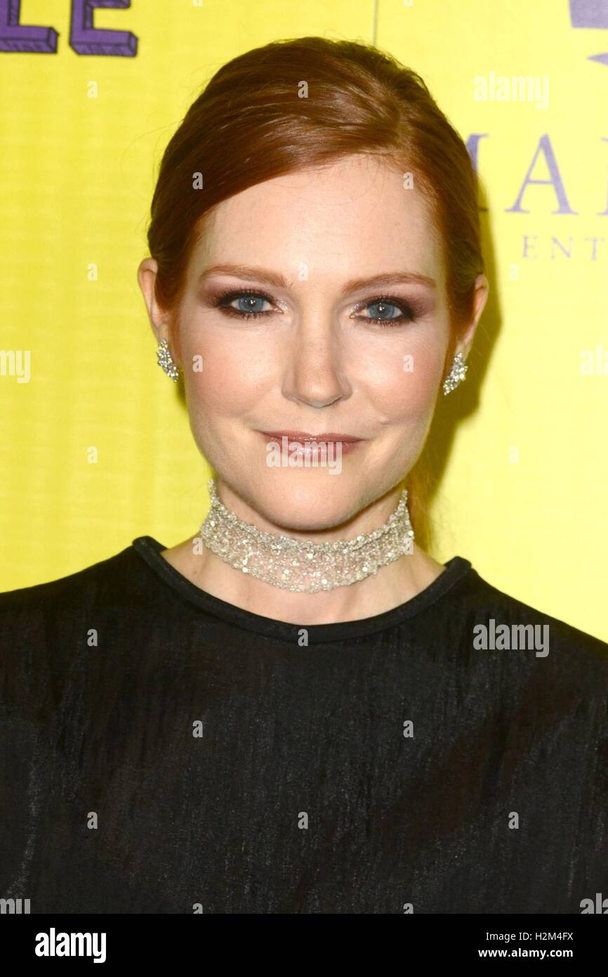 Los Angeles, CA, USA. 29th Sep, 2016. Darby Stanchfield at arrivals for ...