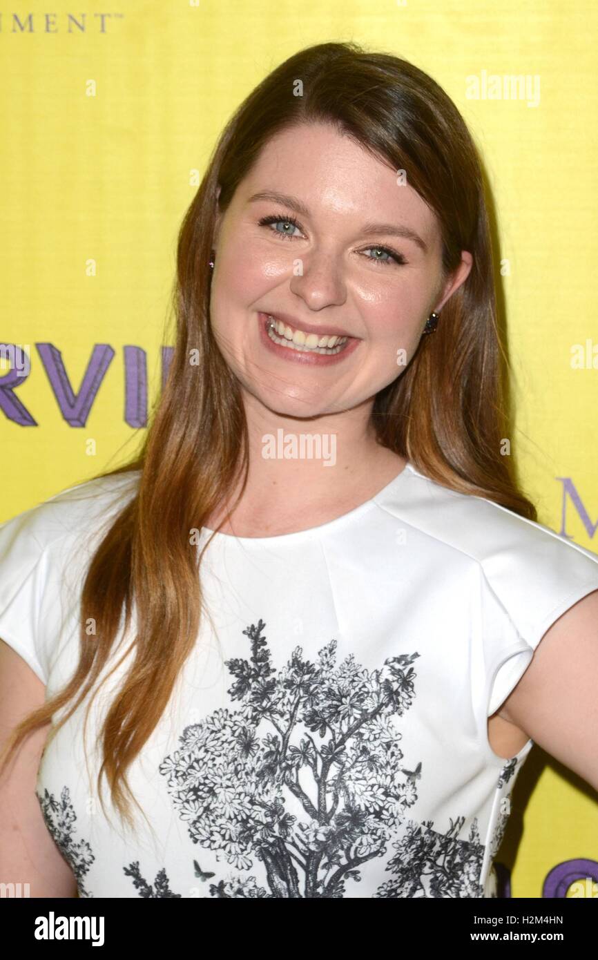 Los Angeles, CA, USA. 29th Sep, 2016. Sarah Jes Austell at arrivals for ...