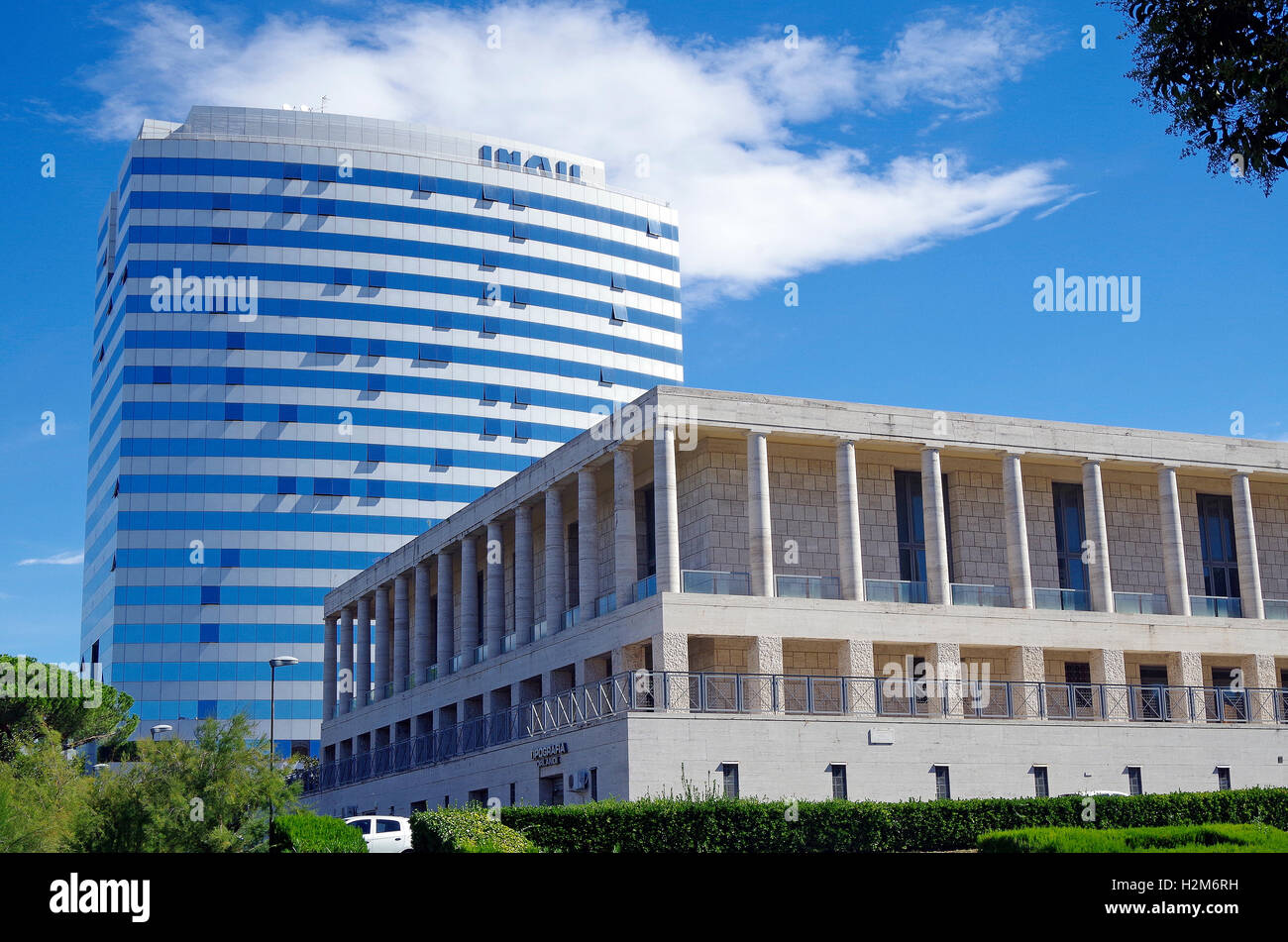 Palazzo inail building hi-res stock photography and images - Alamy