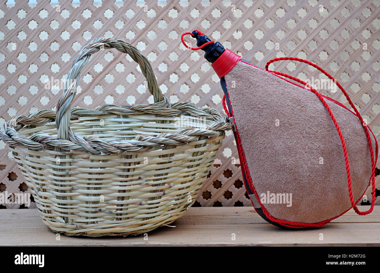 Leather wineskin hi-res stock photography and images - Alamy