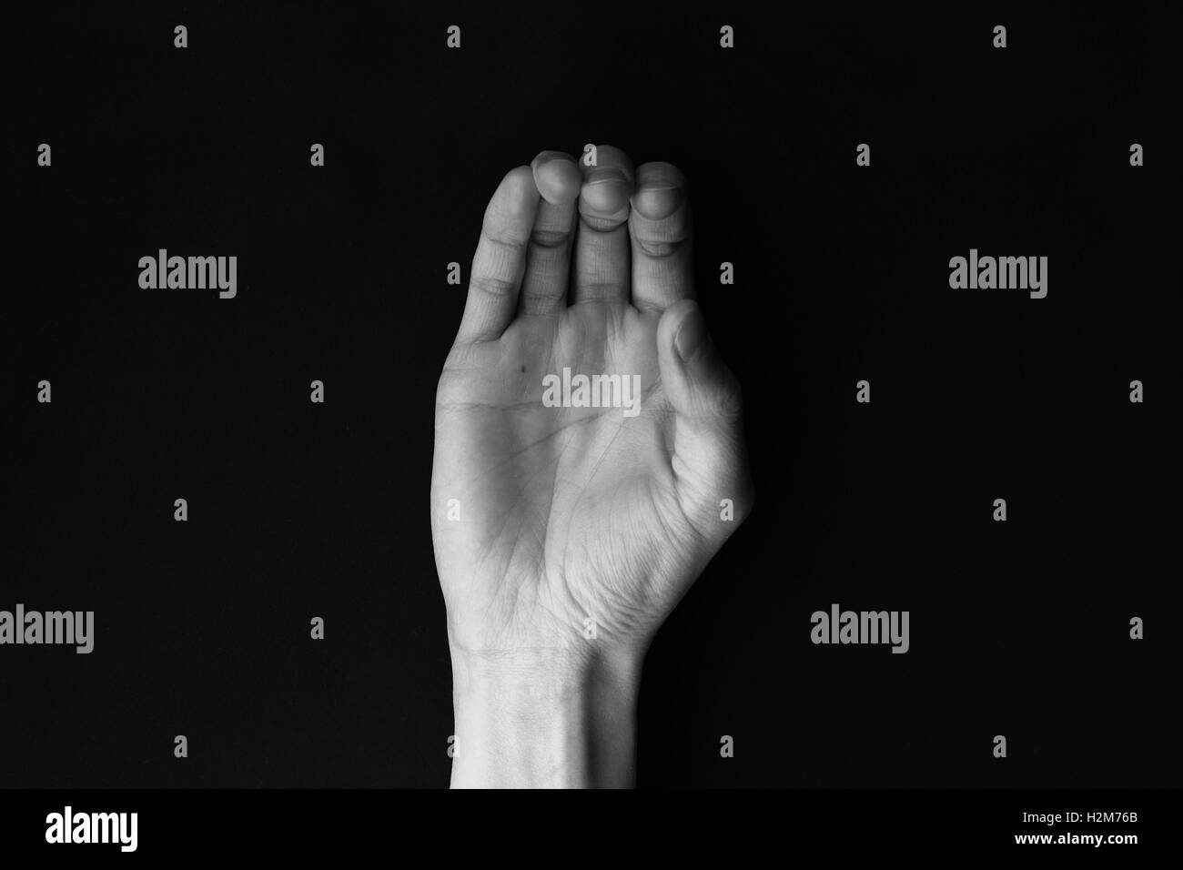 American sign language alphabet hi-res stock photography and images - Alamy