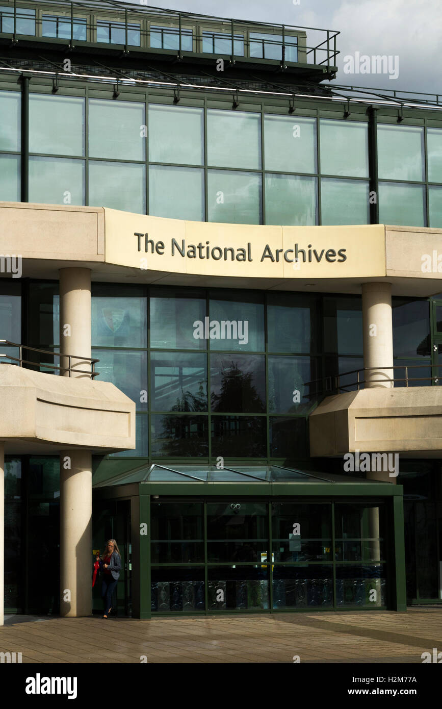 Front face / exterior / outside of The National Archives Building ...