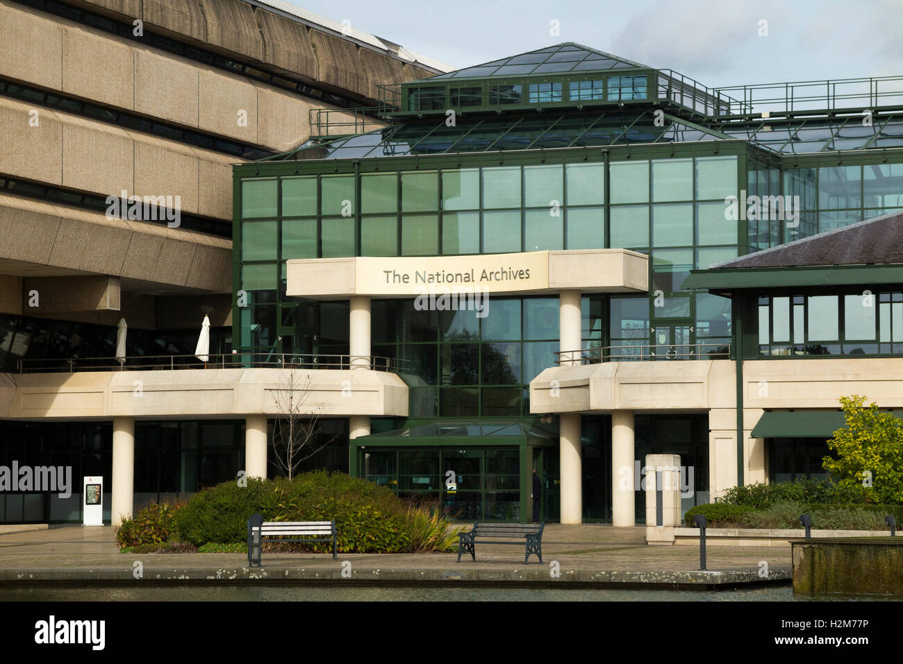 Front face / exterior / outside of The National Archives Building ...