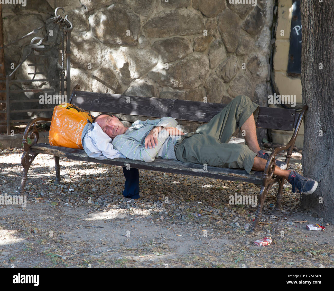 Homeless bratislava hi-res stock photography and images - Alamy