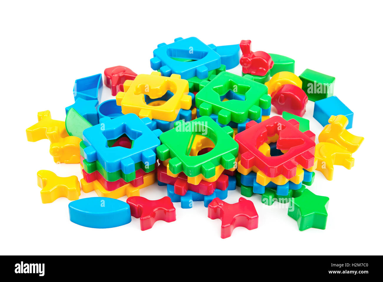 Game designer for children isolated on white background Stock Photo - Alamy