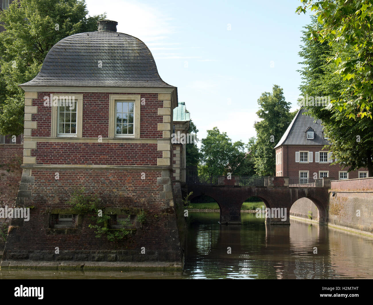 castle ahaus in germany Stock Photo - Alamy