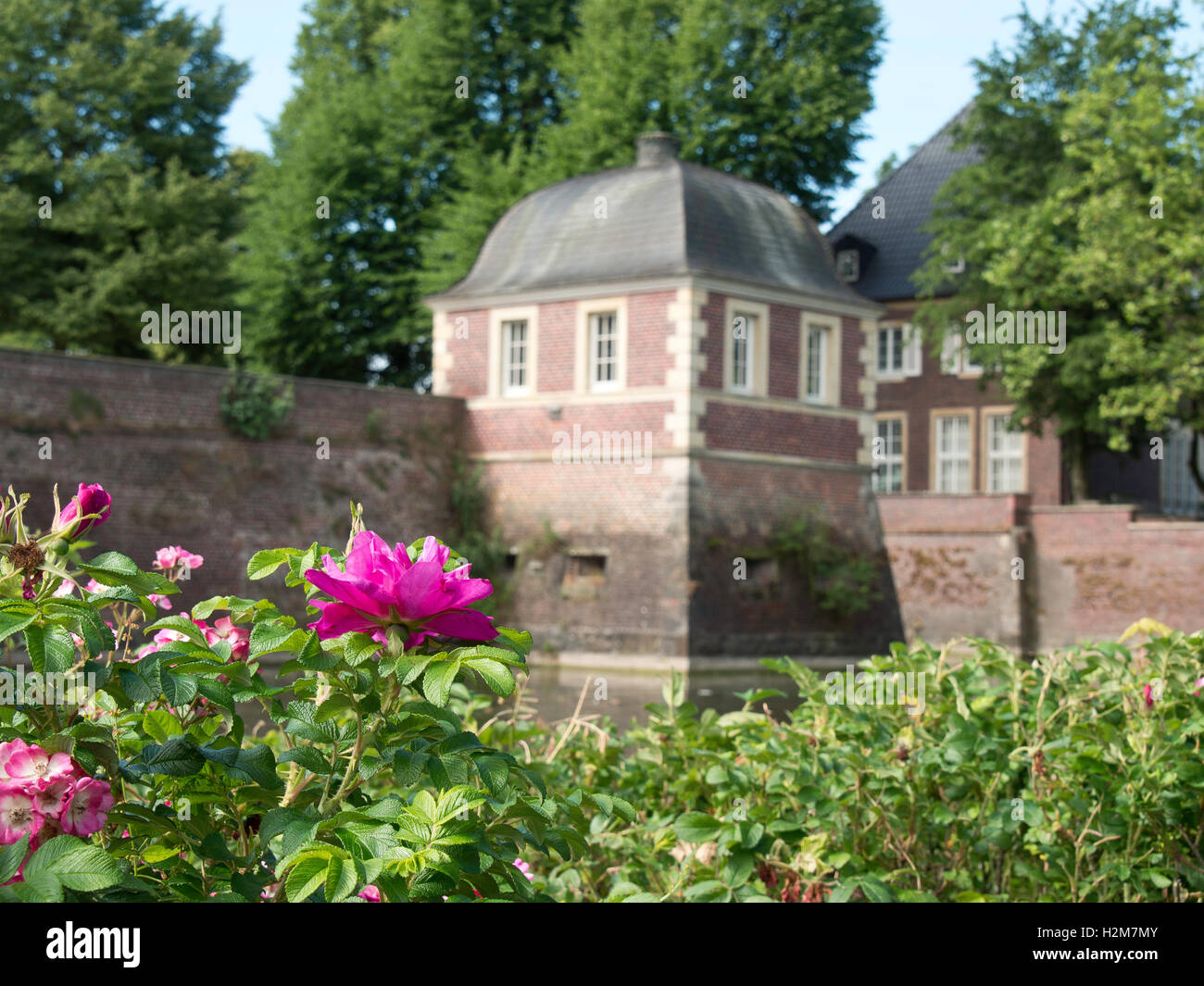 castle ahaus in germany Stock Photo - Alamy