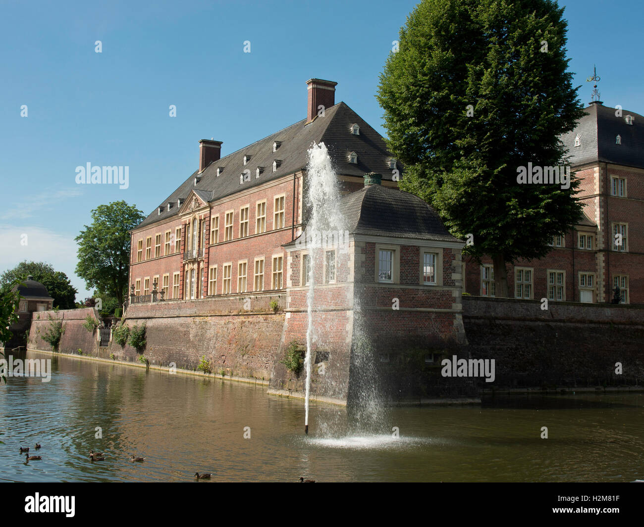 castle ahaus in germany Stock Photo - Alamy