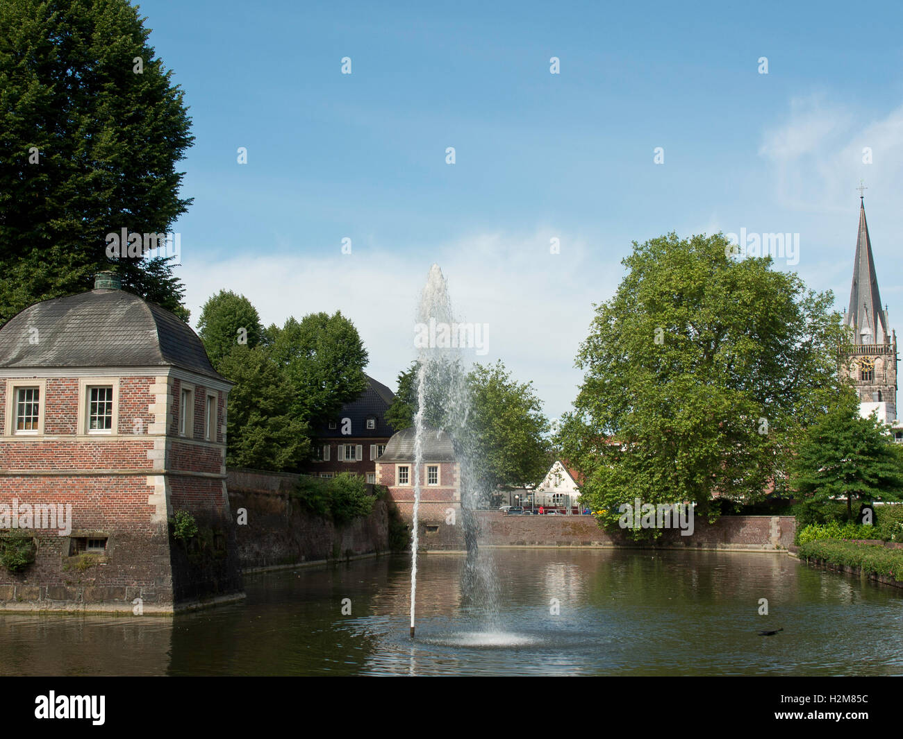 castle ahaus in germany Stock Photo - Alamy