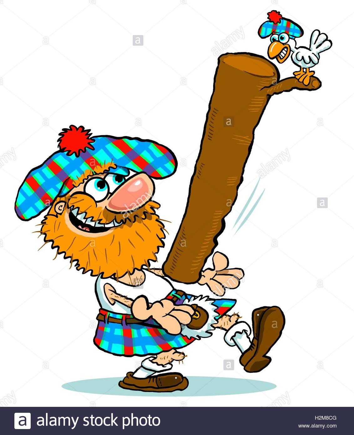 Cartoon Scottish Man Stock Photos & Cartoon Scottish Man Stock Images ...