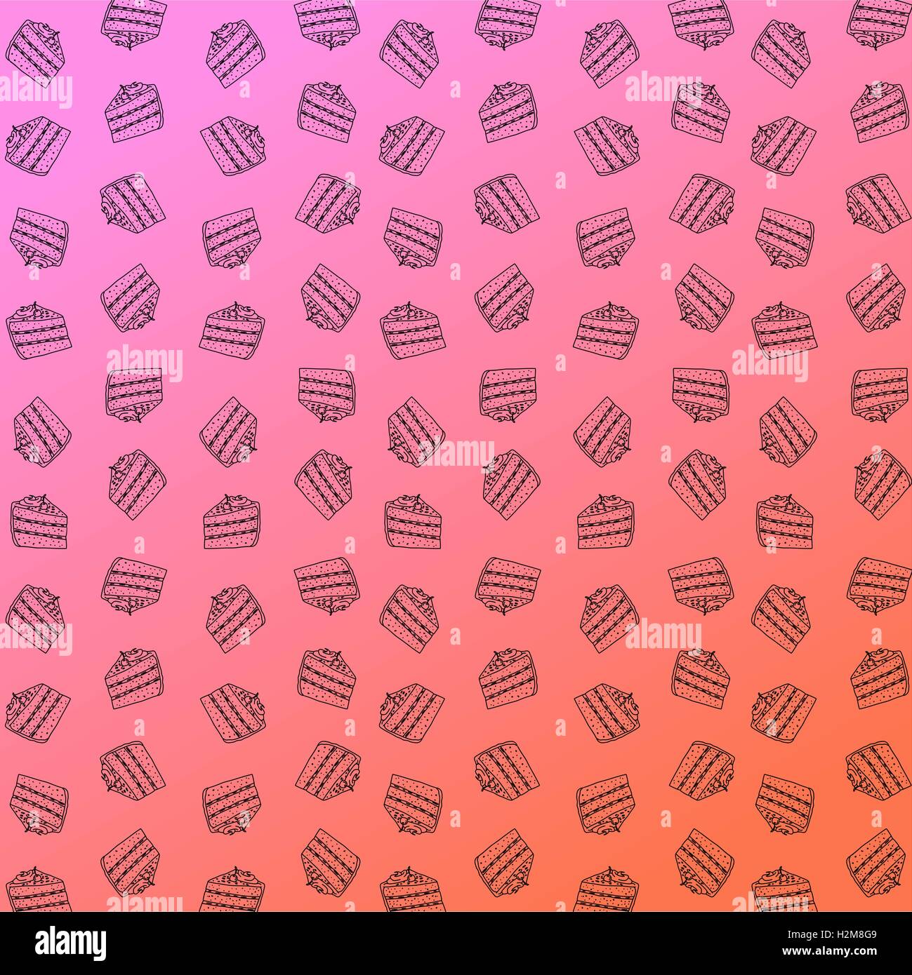 Great cake vector background Stock Vector Image & Art - Alamy