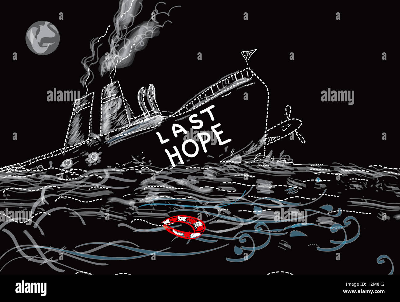 Last Hope Ship Stock Photo - Alamy