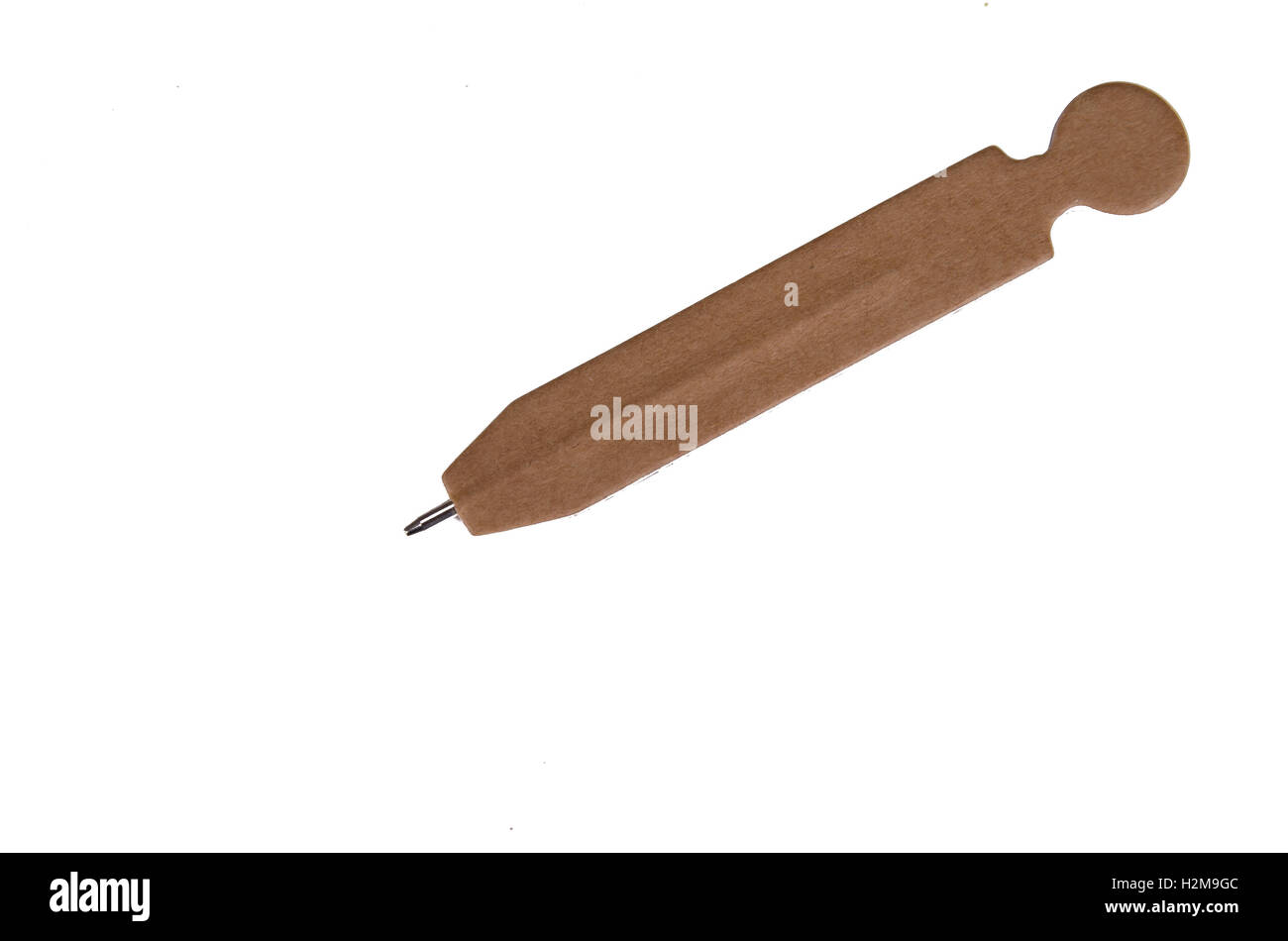 recycled cardboard pens Stock Photo - Alamy