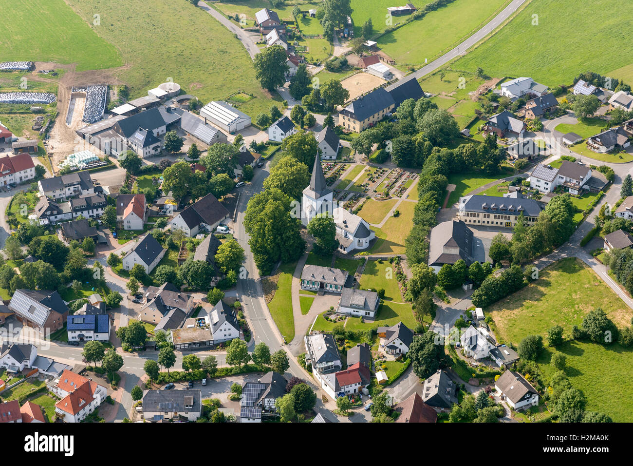 Aerial view of brilon hi-res stock photography and images - Alamy