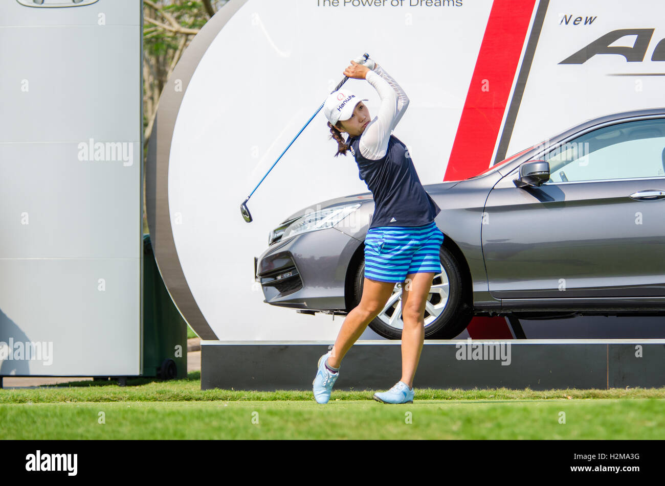 I.K. Kim of South Korea in Honda LPGA Thailand 2016 Stock Photo - Alamy