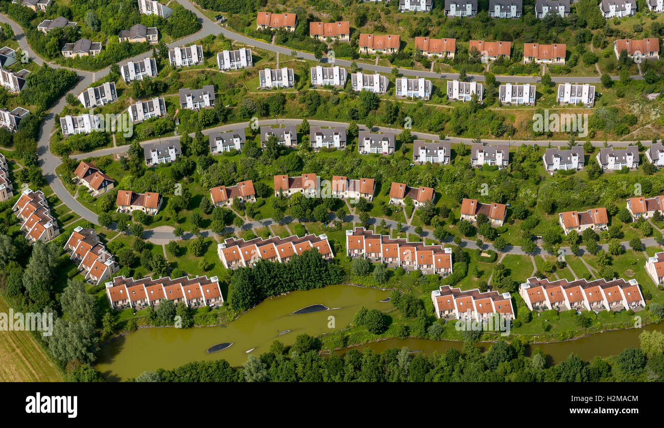 Aerial picture, Centerparc brook Medebach, aerial picture of brook ...