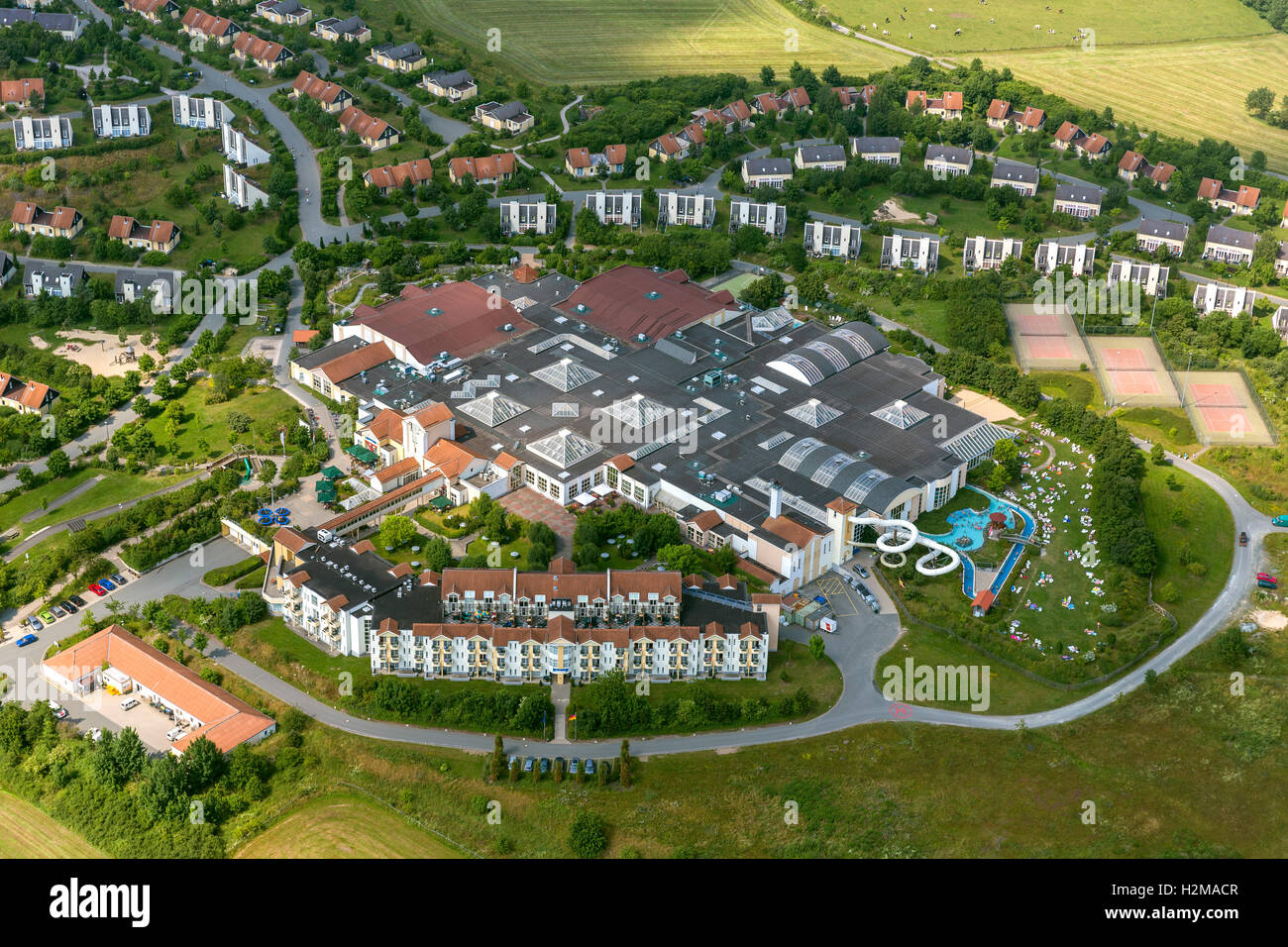 Aerial picture of medebach hi-res stock photography and images - Alamy