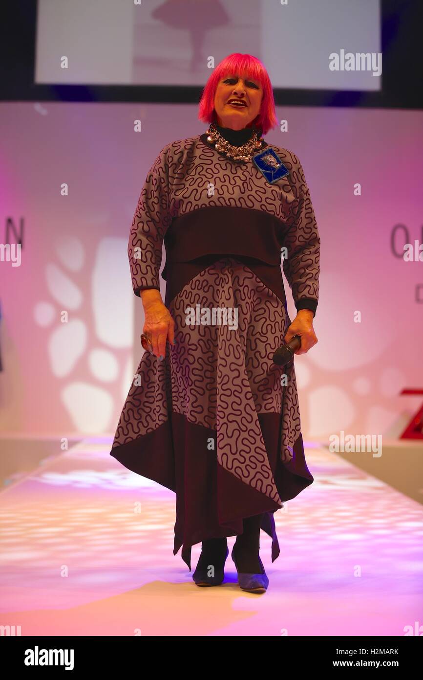 DAME ZANDRA RHODES Stock Photo - Alamy