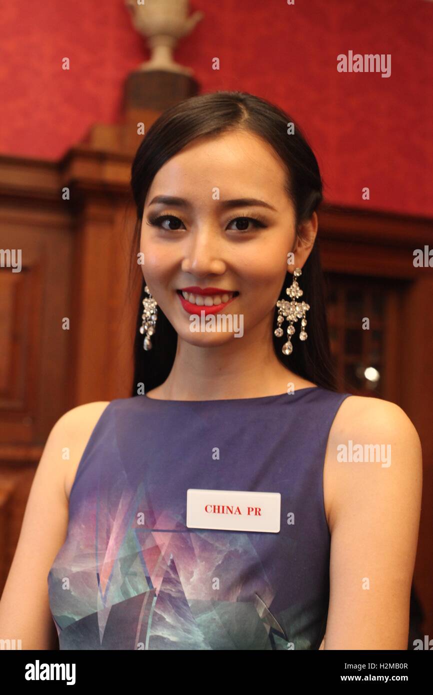 MISS WORLD CANDIDATES AT THERE HOTEL Stock Photo - Alamy