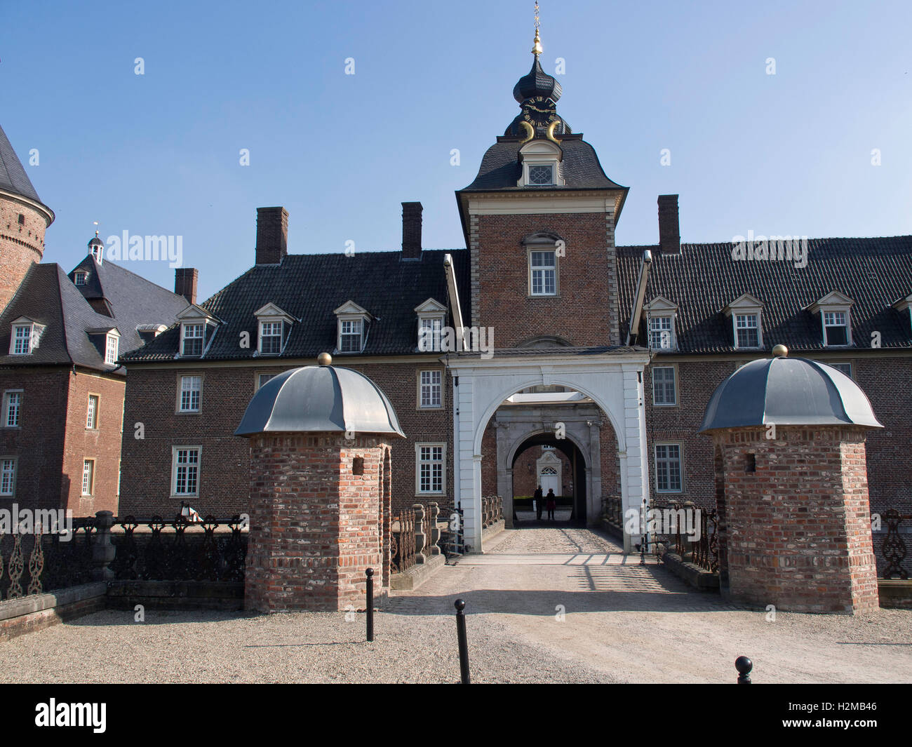 the castle of anholt Stock Photo - Alamy
