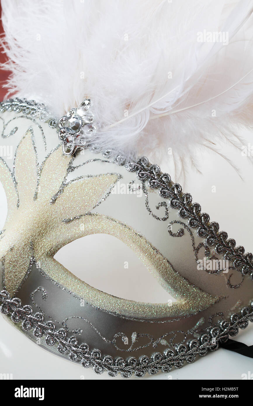 Masquerade mask isolated close up photo Stock Photo - Alamy