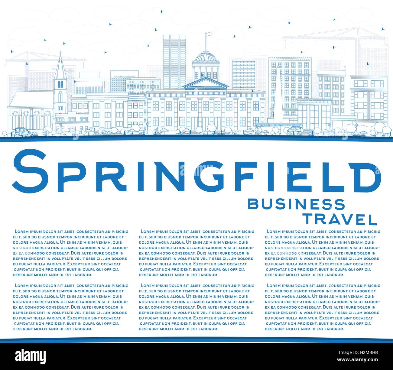 Springfield Illinois Skyline High Resolution Stock Photography and ...